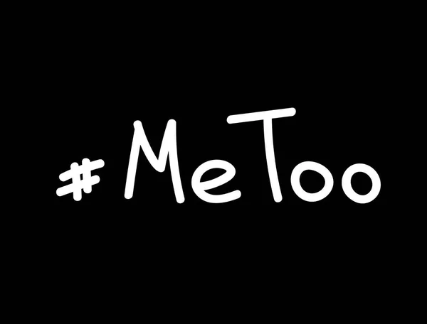 Me too hand lettering. A call to stand against sexual harassment ...