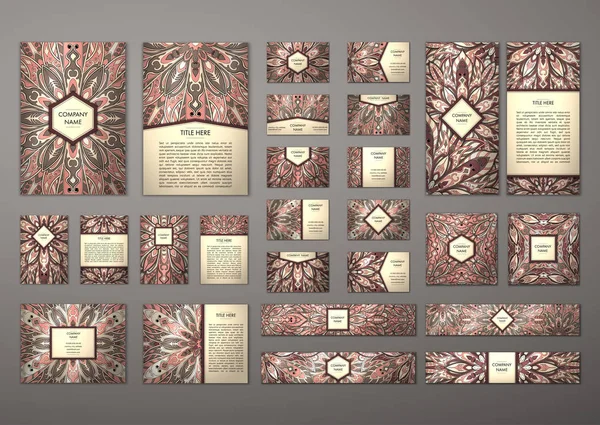 Big templates set. Stock Vector by ©Kakapo_Studio 107466562