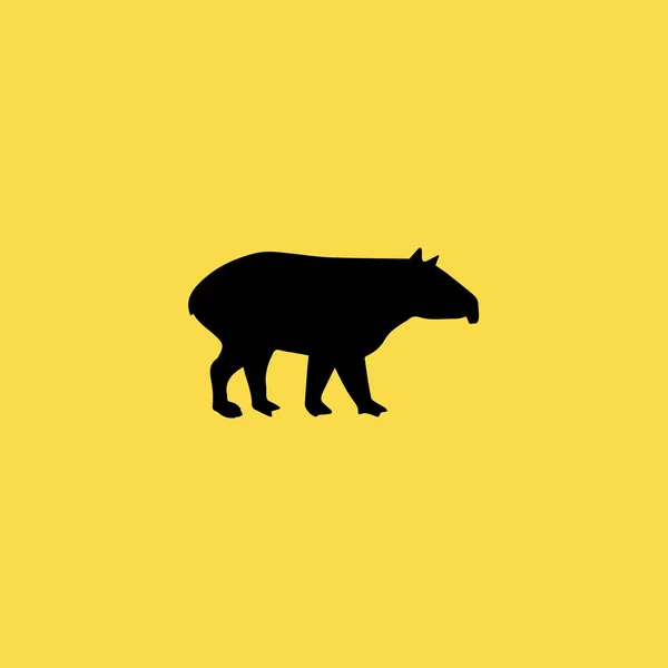 Tapir icon illustration isolated vector sign symbol — Stock Vector ...