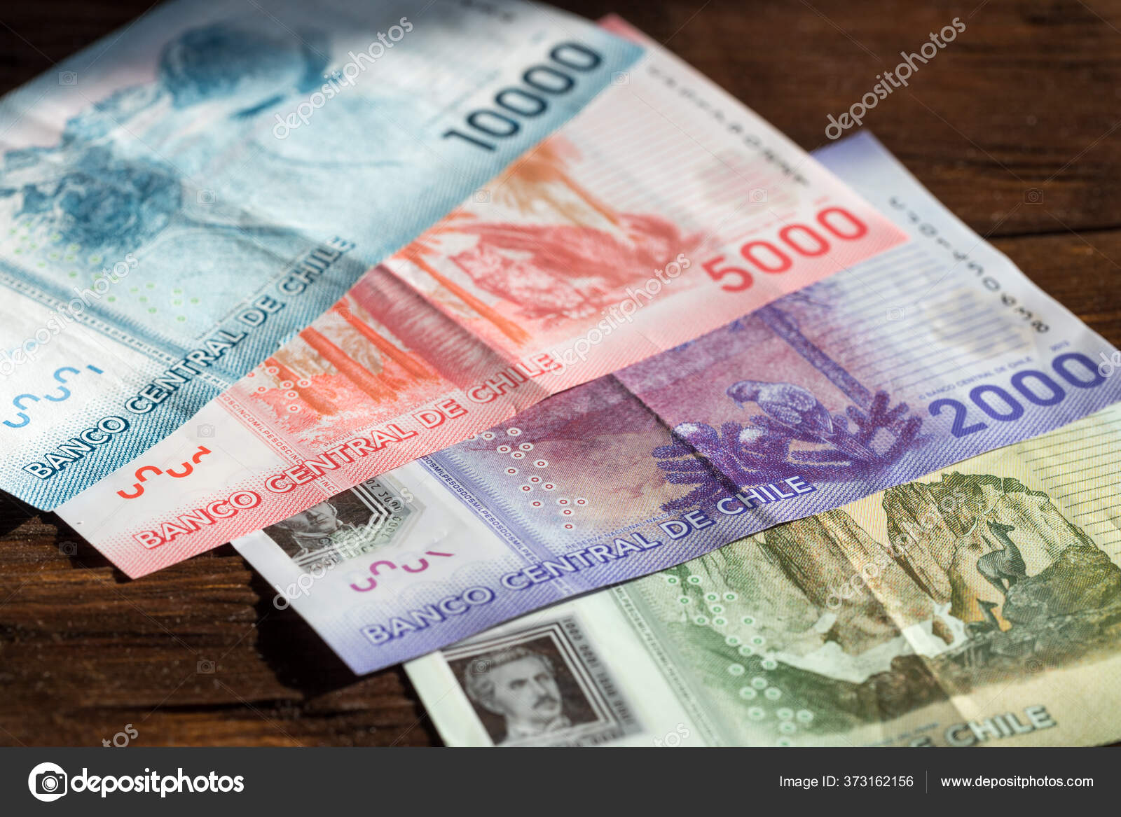 Money Chile Various Banknotes All Pesos Stock Photo by ©rochu_2008 ...