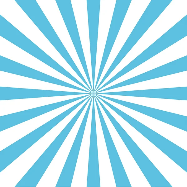 Blue sun rays background. Blue white rays poster - Stock Image - Everypixel