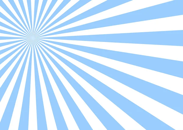 Sun Rays Vector Abstract Blue Sun Rays Background Stock Vector Image
