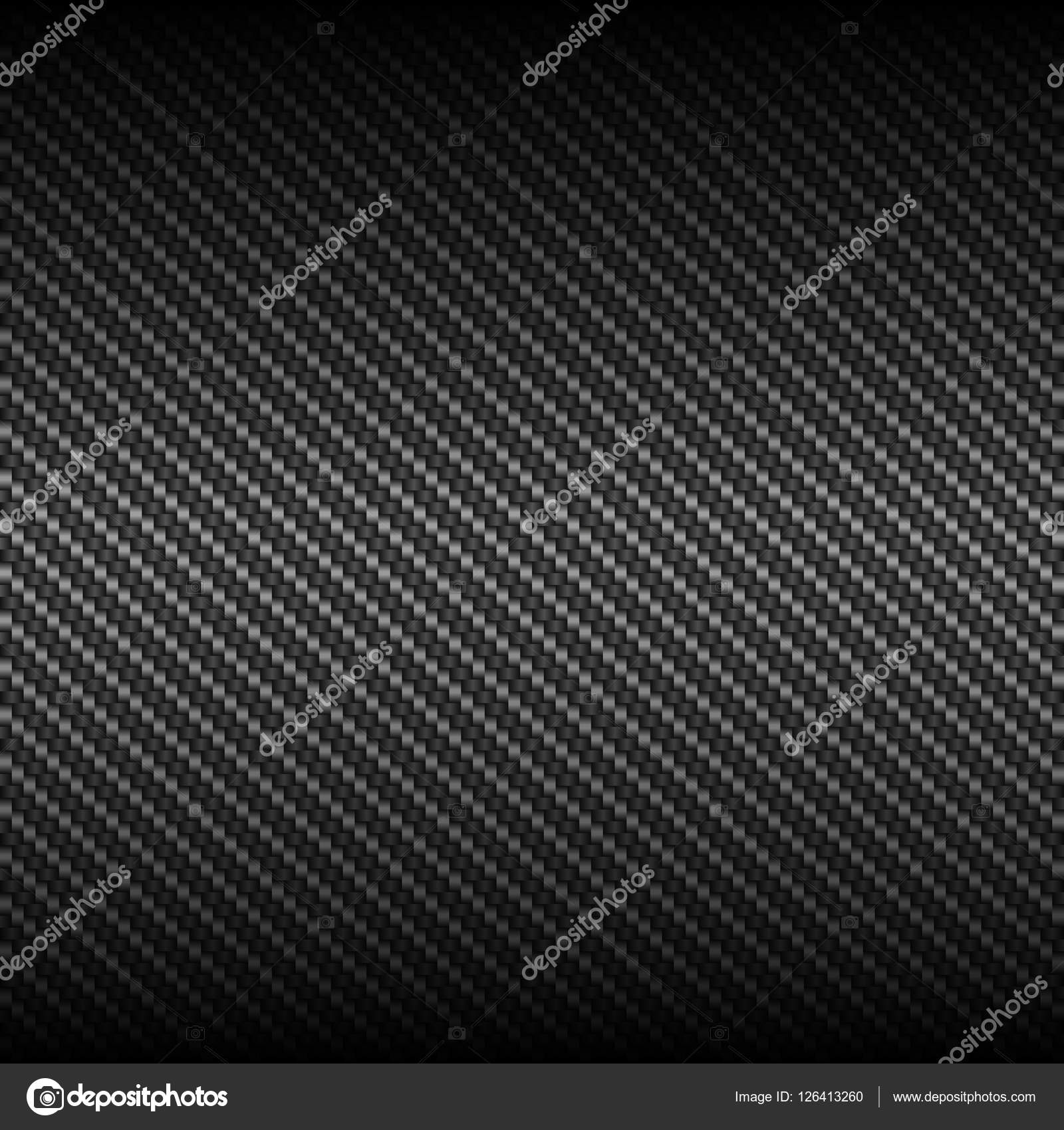 Vector black carbon fiber background. Stock Vector Image by ...