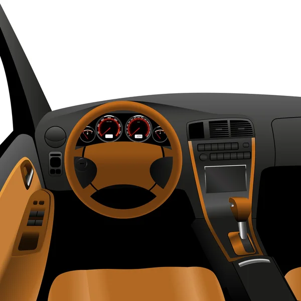 Inside car background Vector Art Stock Images | Depositphotos