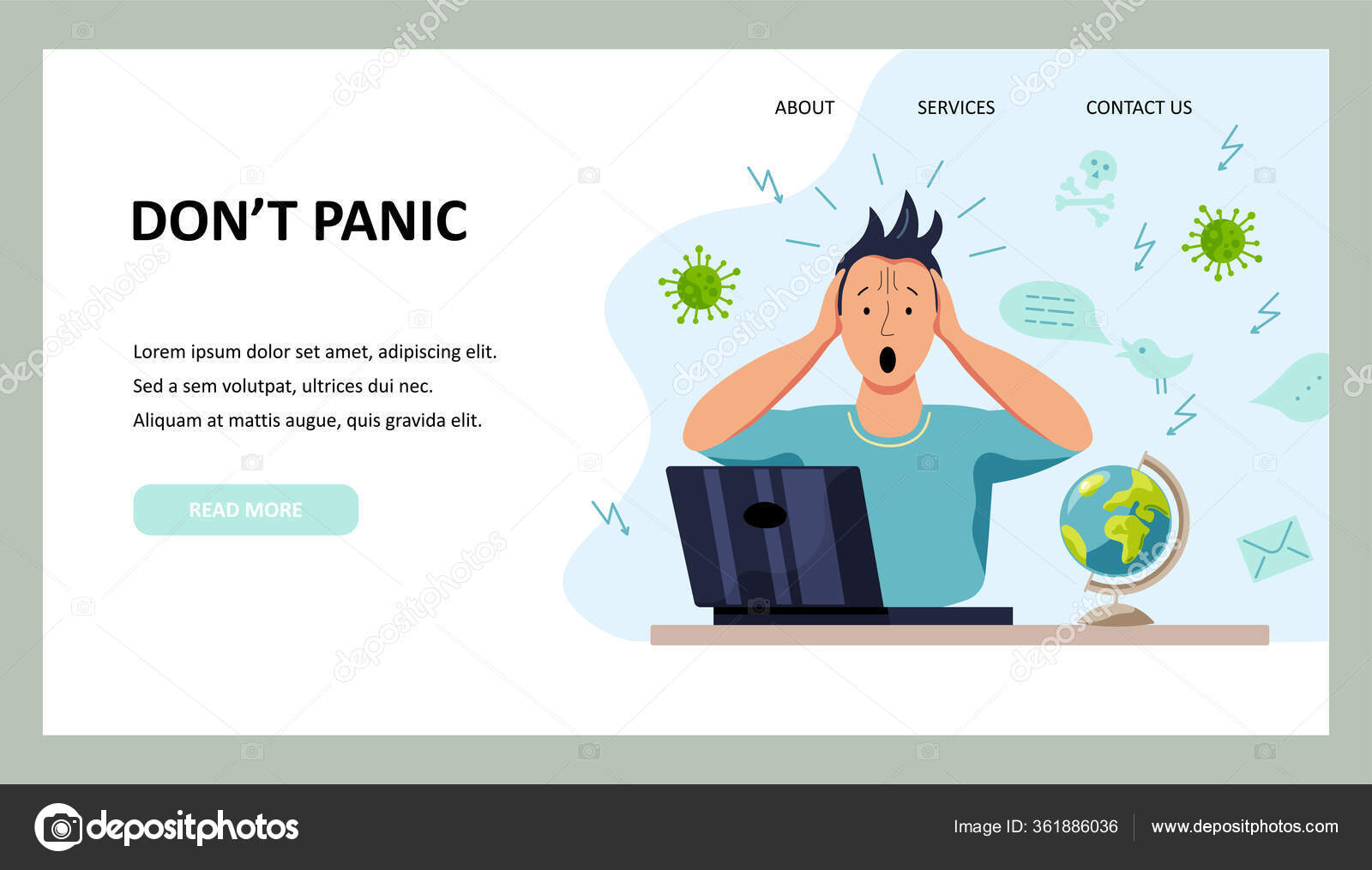 Person Gets Too Much Information Place Text Flat Cartoon Design Stock ... Person Gets Too Much Information Place Text Flat Cartoon Design Stock ...
