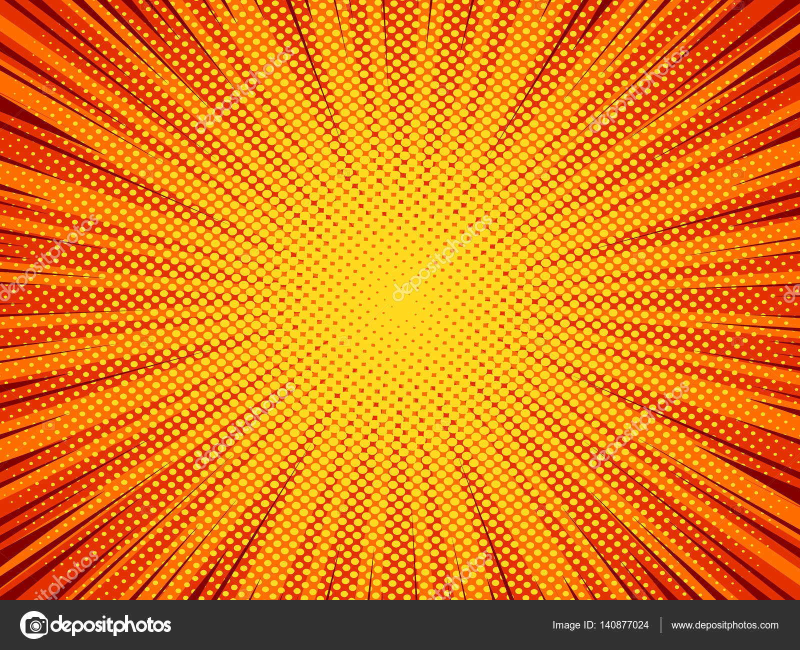 Halftone texture comic book superhero vector background Stock Vector ...