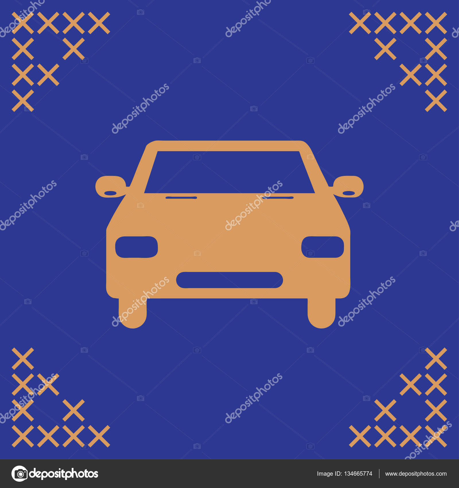 Vector car web Icon — Stock Vector © Chack_rick #134665774