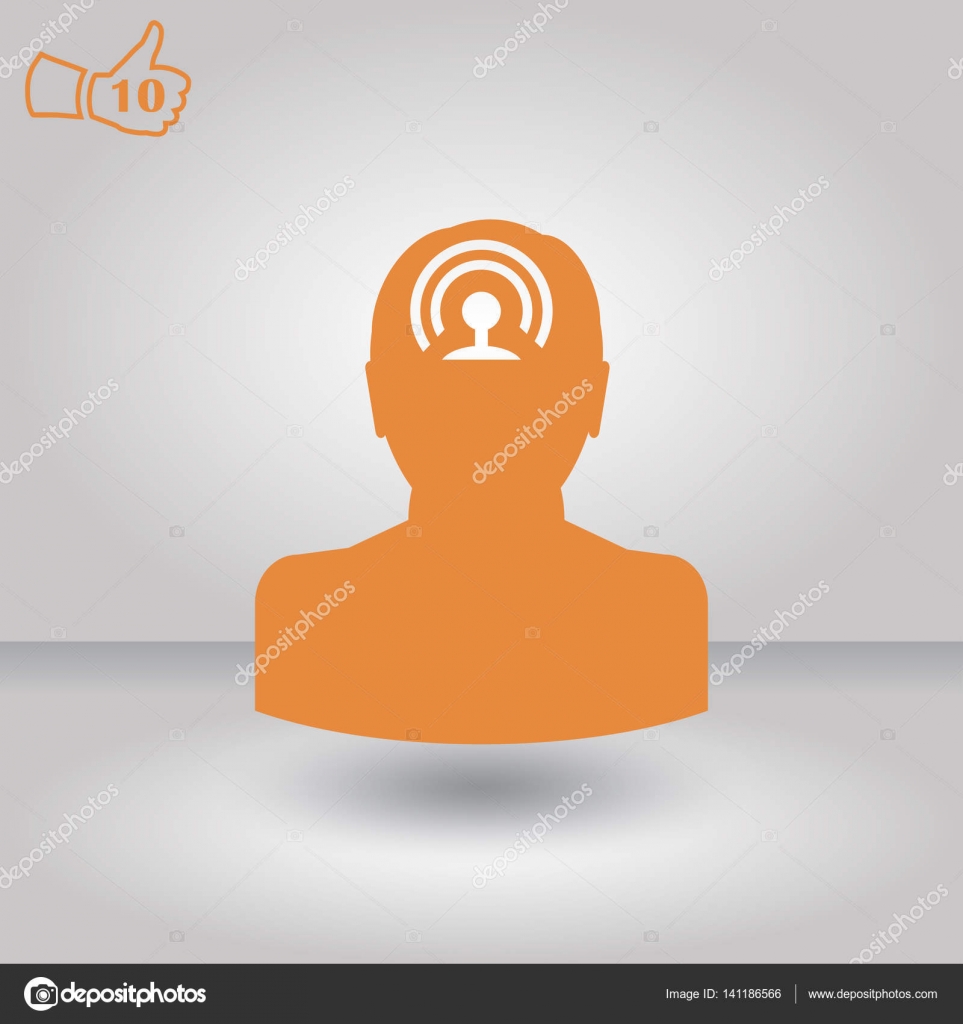 Wi-fi brain. WiFi mind. Wireless connection wiseacre. Passing thoughts ...