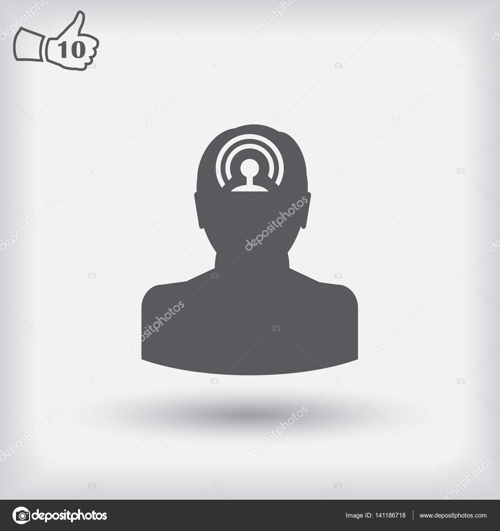 Wi-fi brain. WiFi mind. Wireless connection wiseacre. Passing thoughts ...