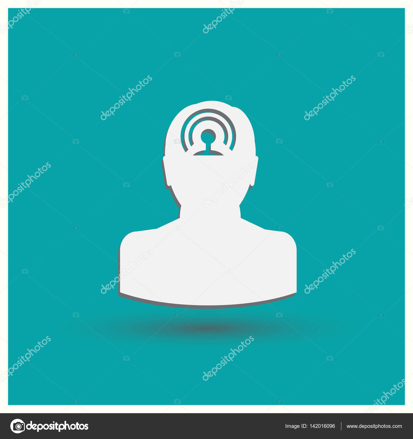 Wi-fi brain. WiFi mind. Wireless connection wiseacre. Passing thoughts ...