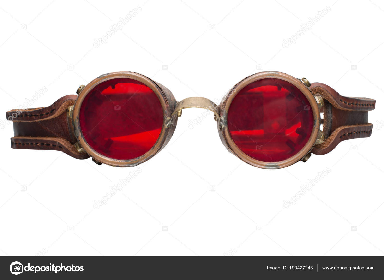 Steampunk Goggles Front View