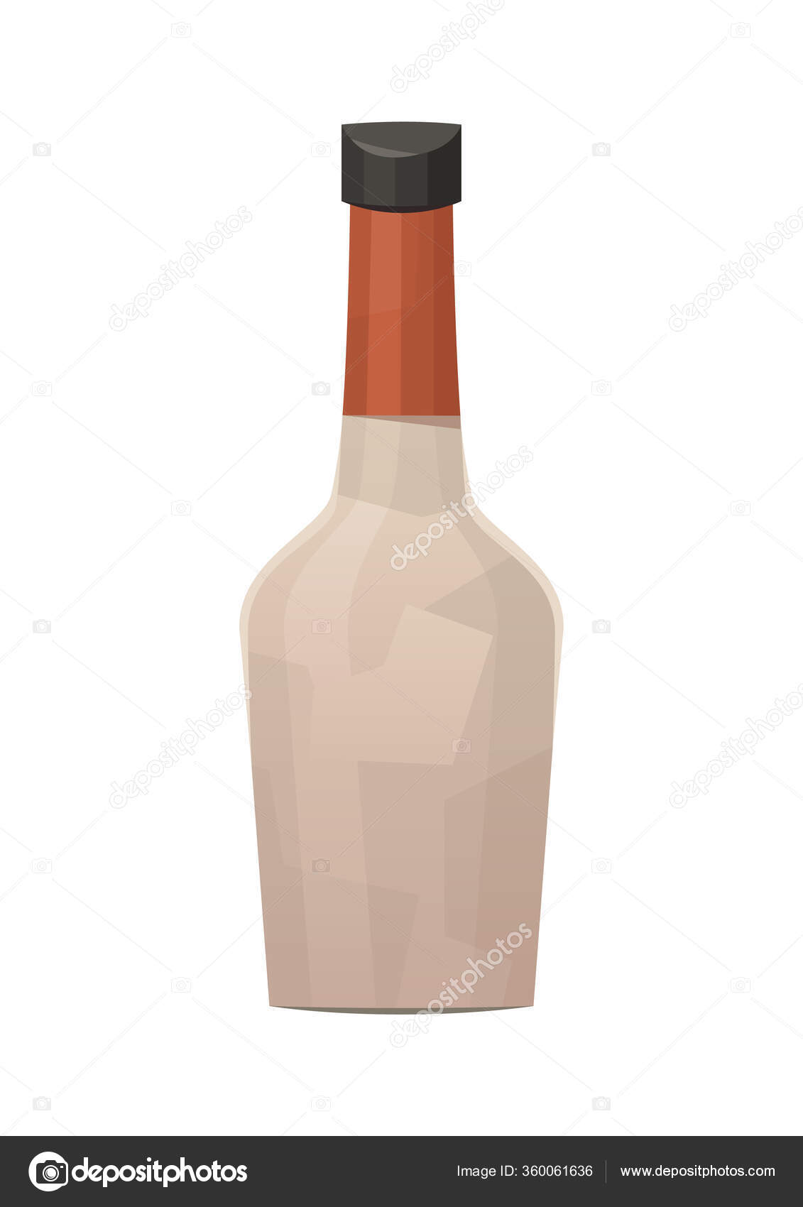Absolut Vodka Bottle Vector