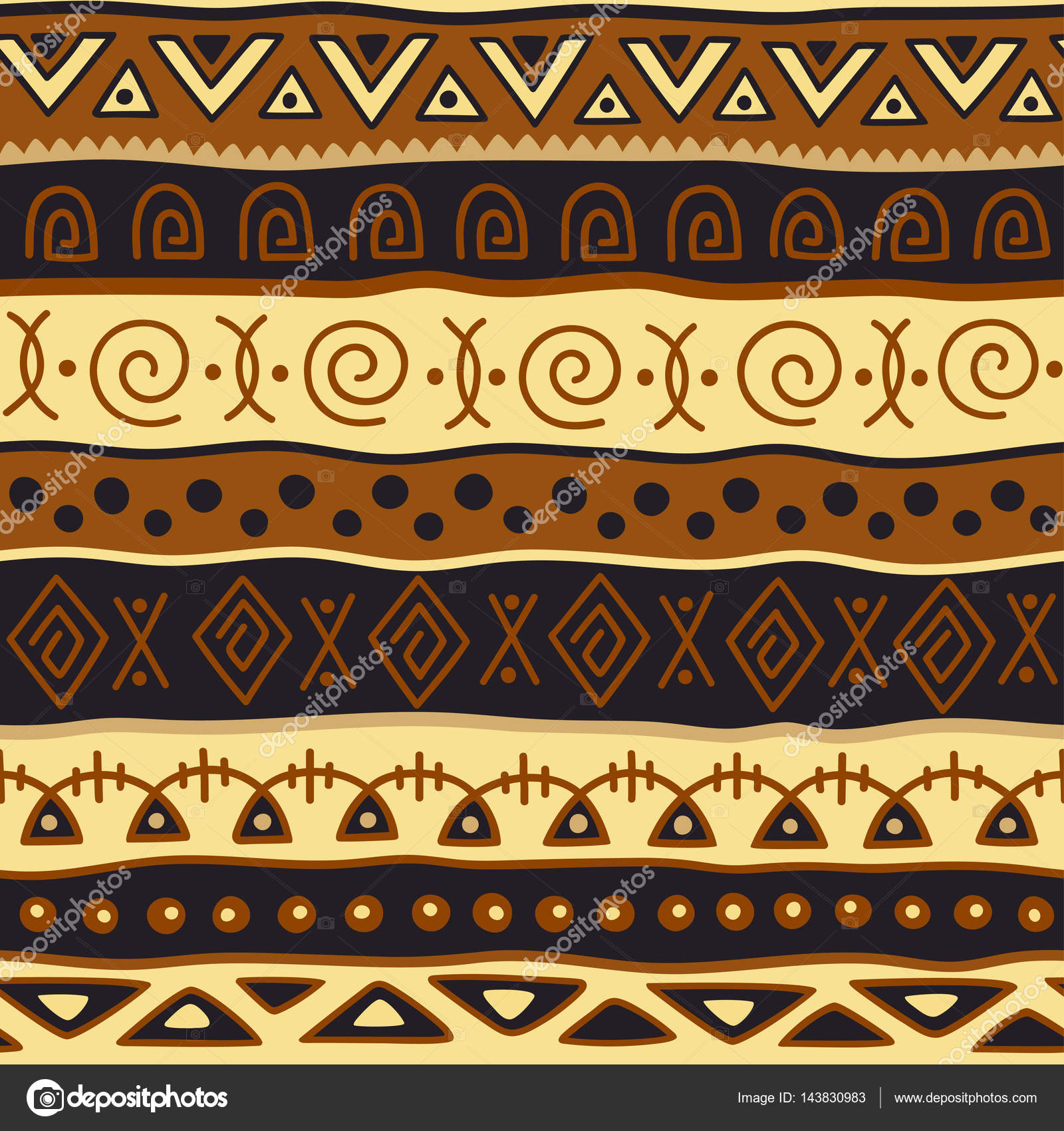 African Tribal Colors