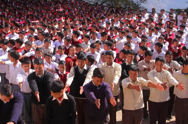 Blurred crowd of unrecognizable at the street — Stock Photo ...