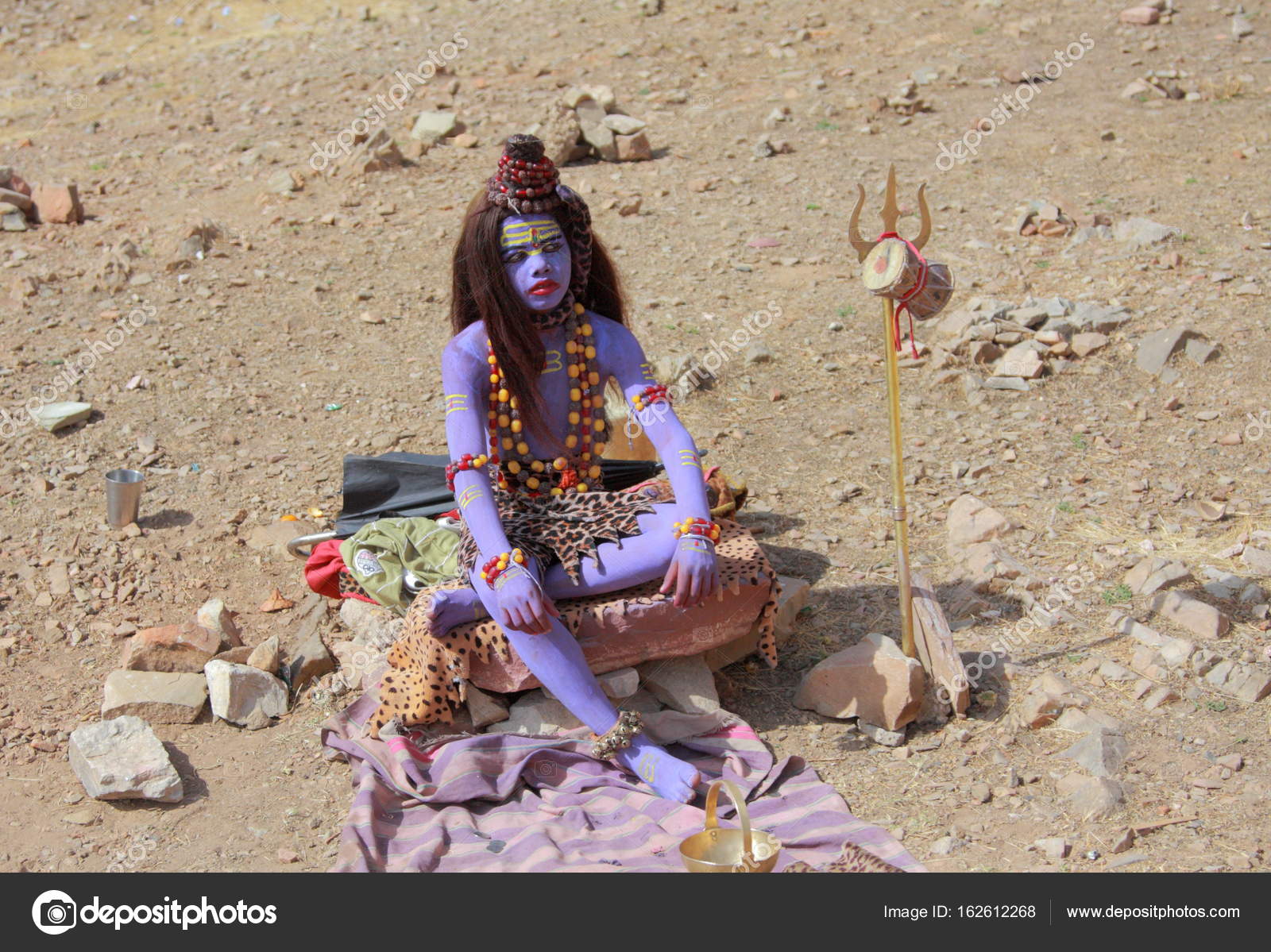 Young woman Padmal dressed as Shiwa – Stock Editorial Photo ...