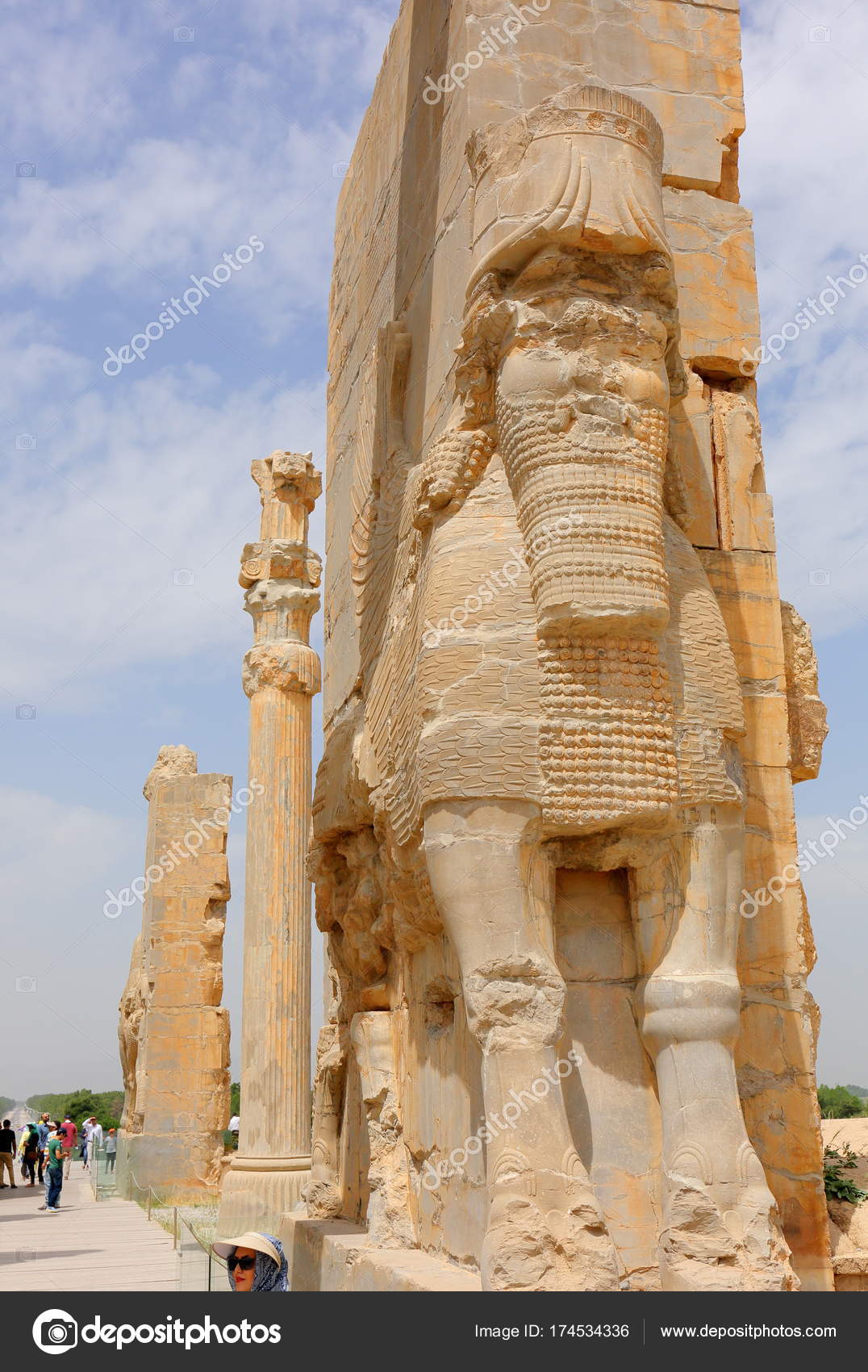 Naqsh Rajab Archaeological Site Persepolis Fars Province Iran Persia ...