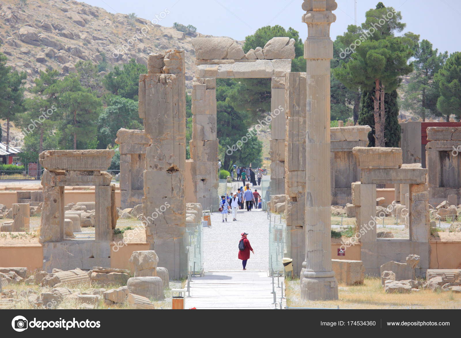 Naqsh Rajab Archaeological Site Persepolis Fars Province Iran Persia ...