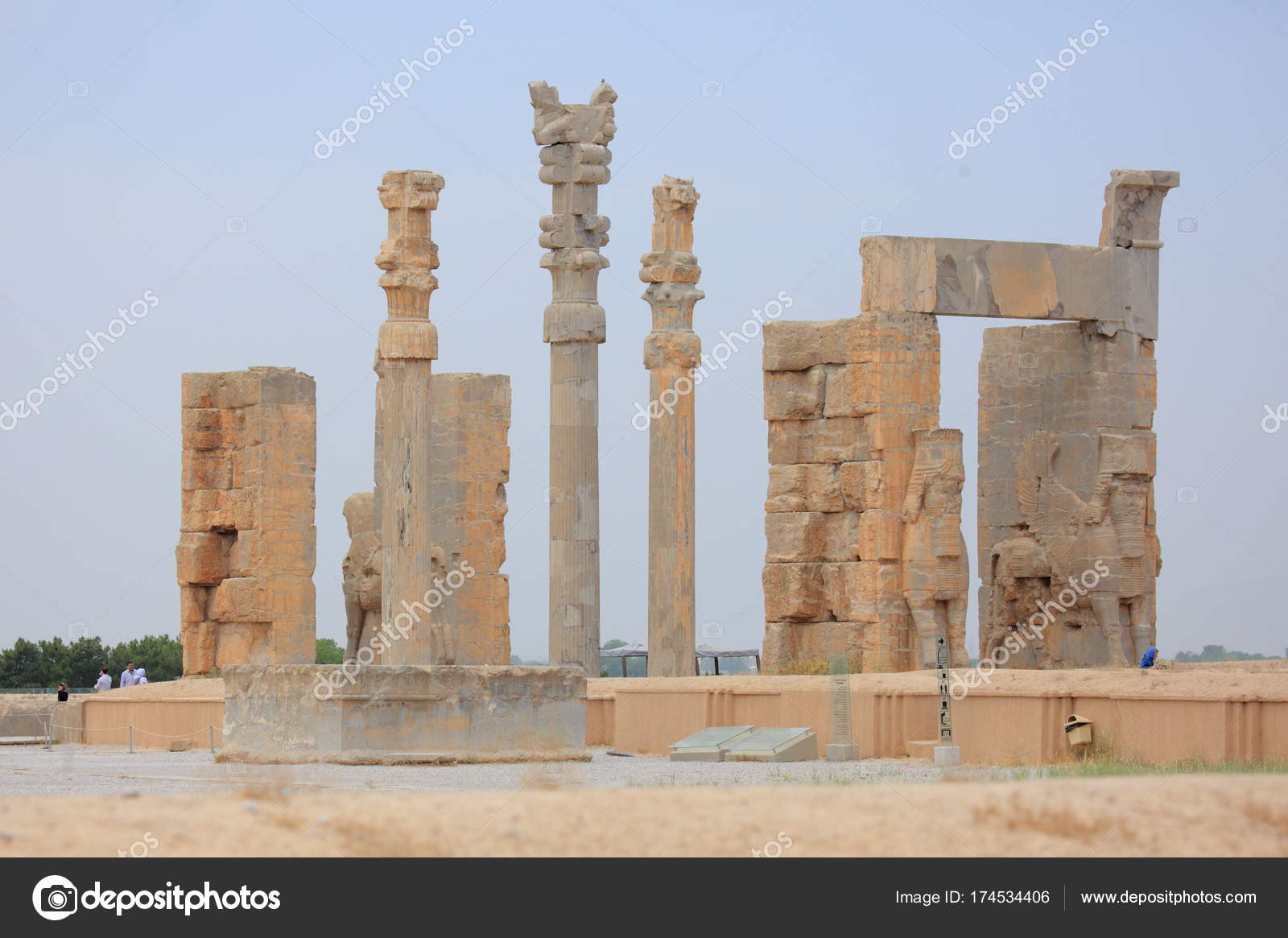 Naqsh Rajab Archaeological Site Persepolis Fars Province Iran Persia ...