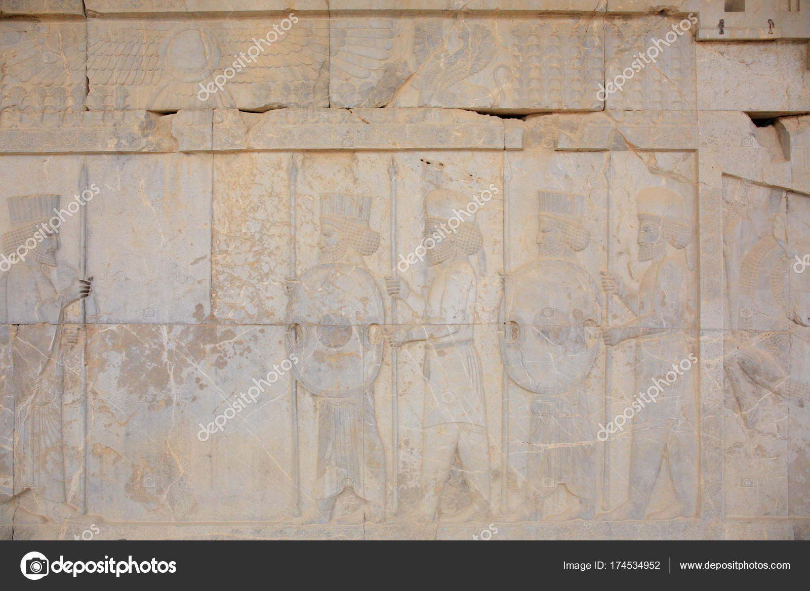 Naqsh Rajab Archaeological Site Persepolis Fars Province Iran Persia ...
