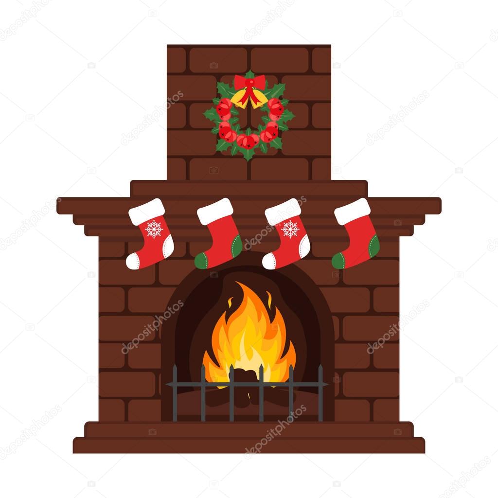 Dibujo Animado De Chimenea