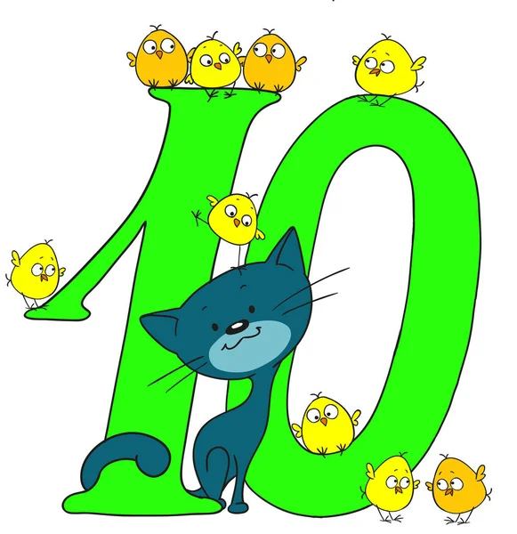 Number ten Vector Art Stock Images | Depositphotos