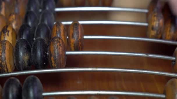 The Ancient Device for Arithmetic Calculations — Stock Video © volf396 ...