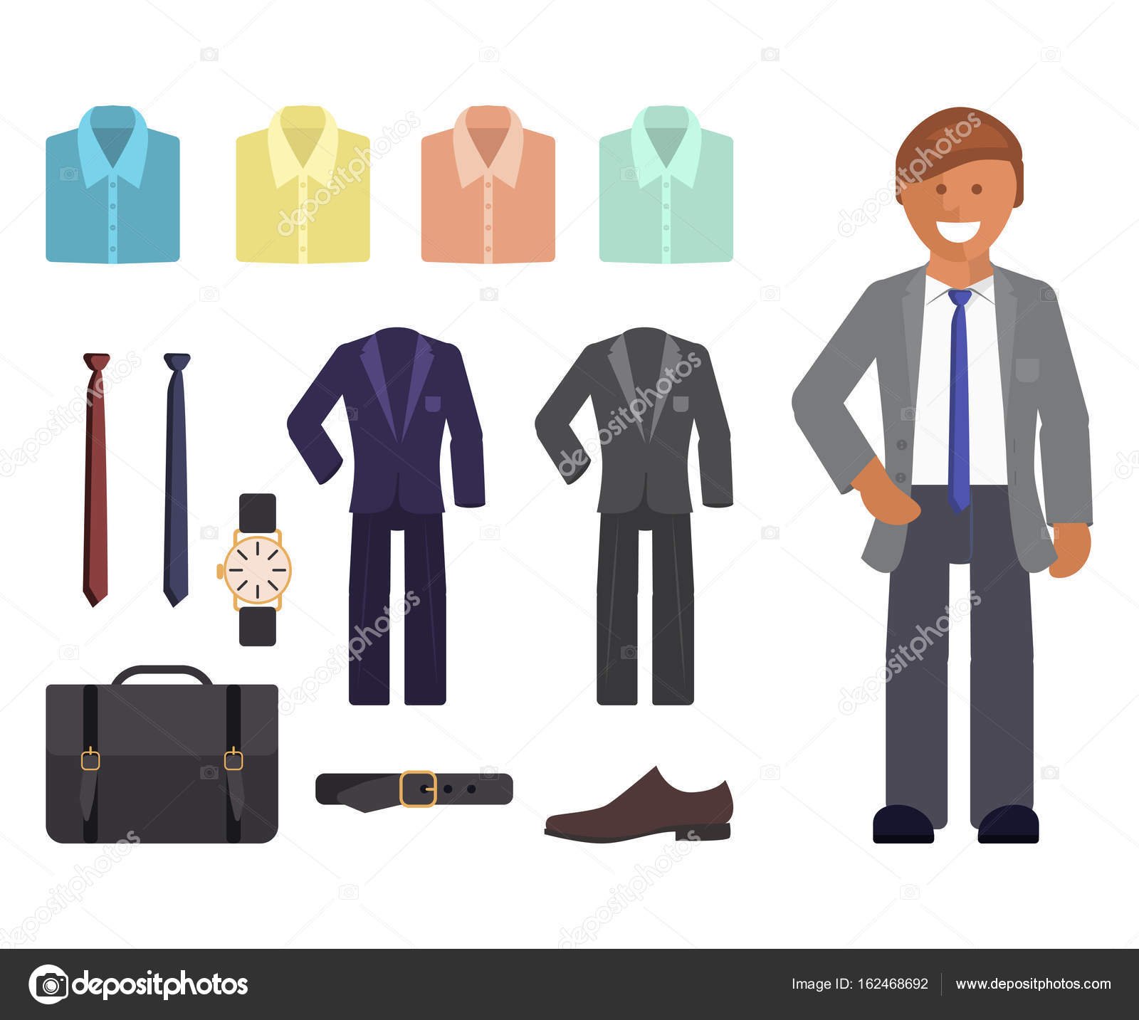 Business dress code infographics Stock Vector Image by ©tatianastulbo ...