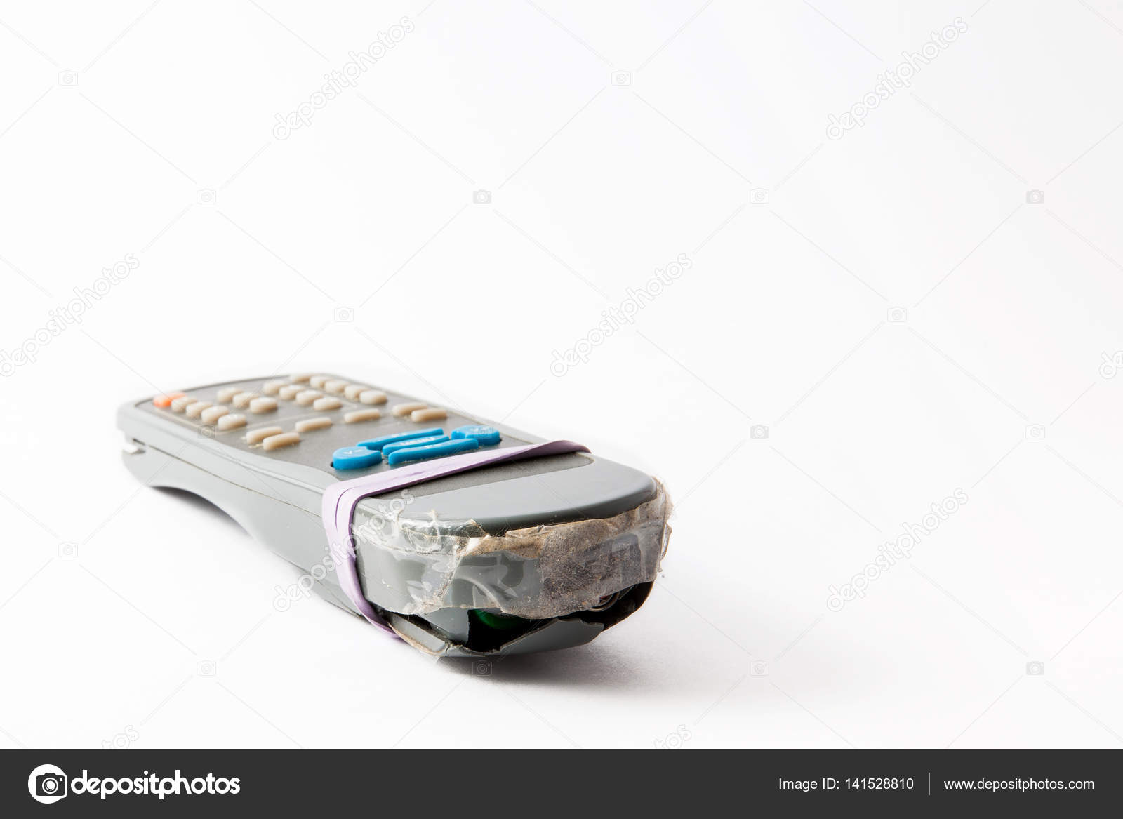 Old broken tv remote control — Stock Photo © anamejia18 #141528810
