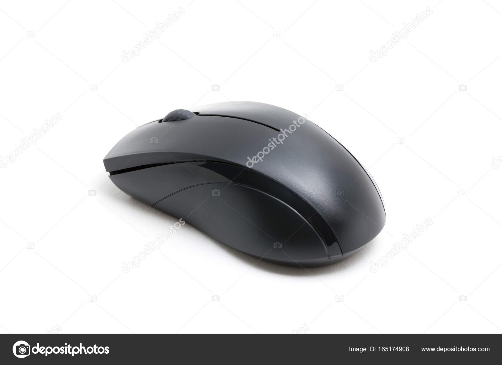Computer wireless mouse isolated on white background — Stock Photo ...