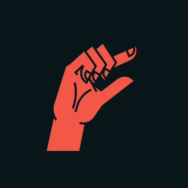 100,000 Red stop hand sign Vector Images | Depositphotos