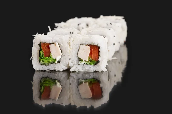 Menu Sushi Bar Roll — Stock Photo © cheremishm.mail.ru #136150950