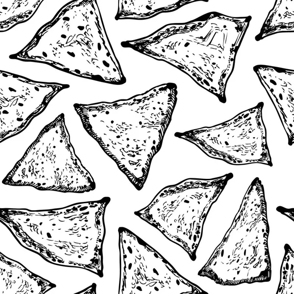 Tortilla chips sketch Vector Art Stock Images | Depositphotos