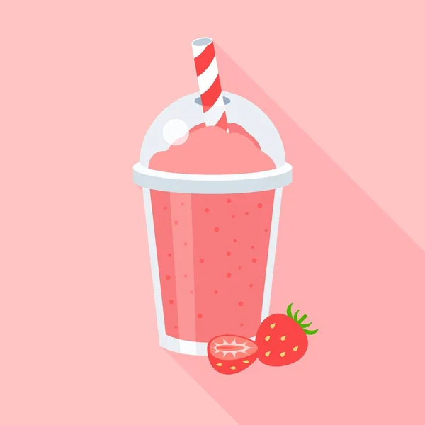 Cartoon smoothie to go cup with different fruits smoothies cocktail ...