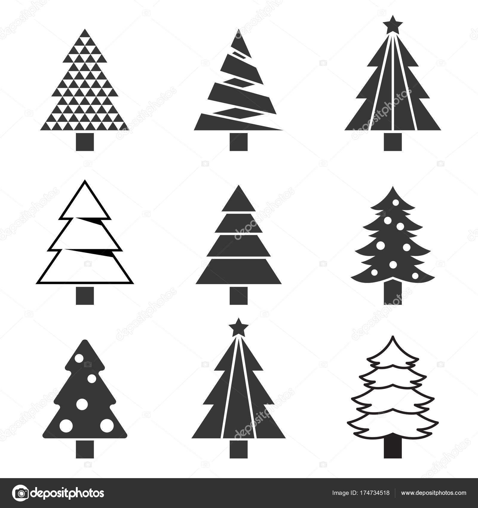Simple Pine Tree Vector