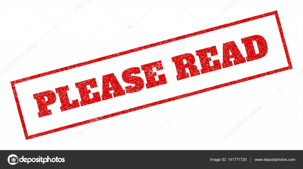 Please Read Rubber Stamp Stock Vector by ©tatyana.sibcode.com 141771720