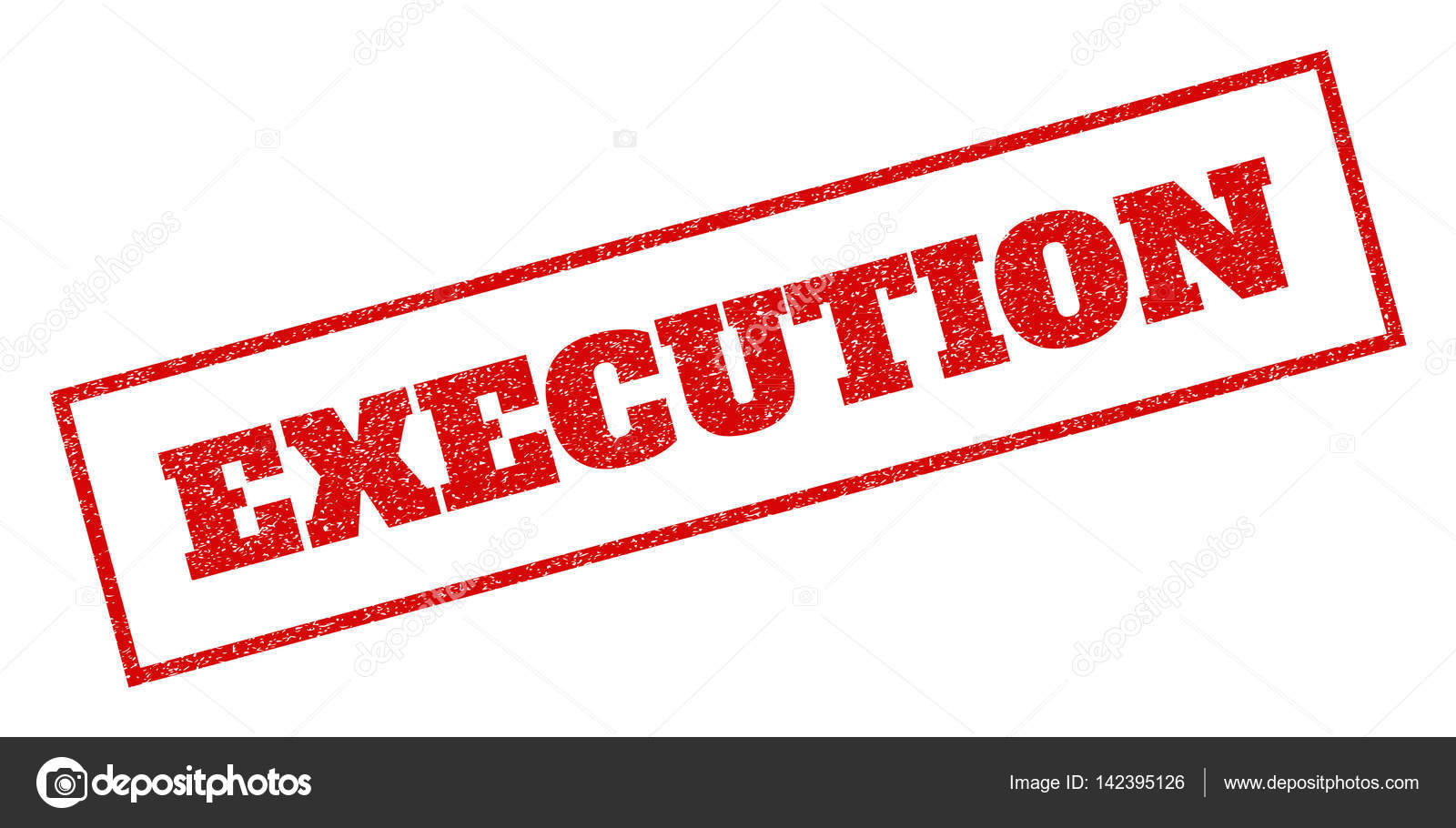 Execution Rubber Stamp Stock Vector by ©tatyana.sibcode.com 142395126