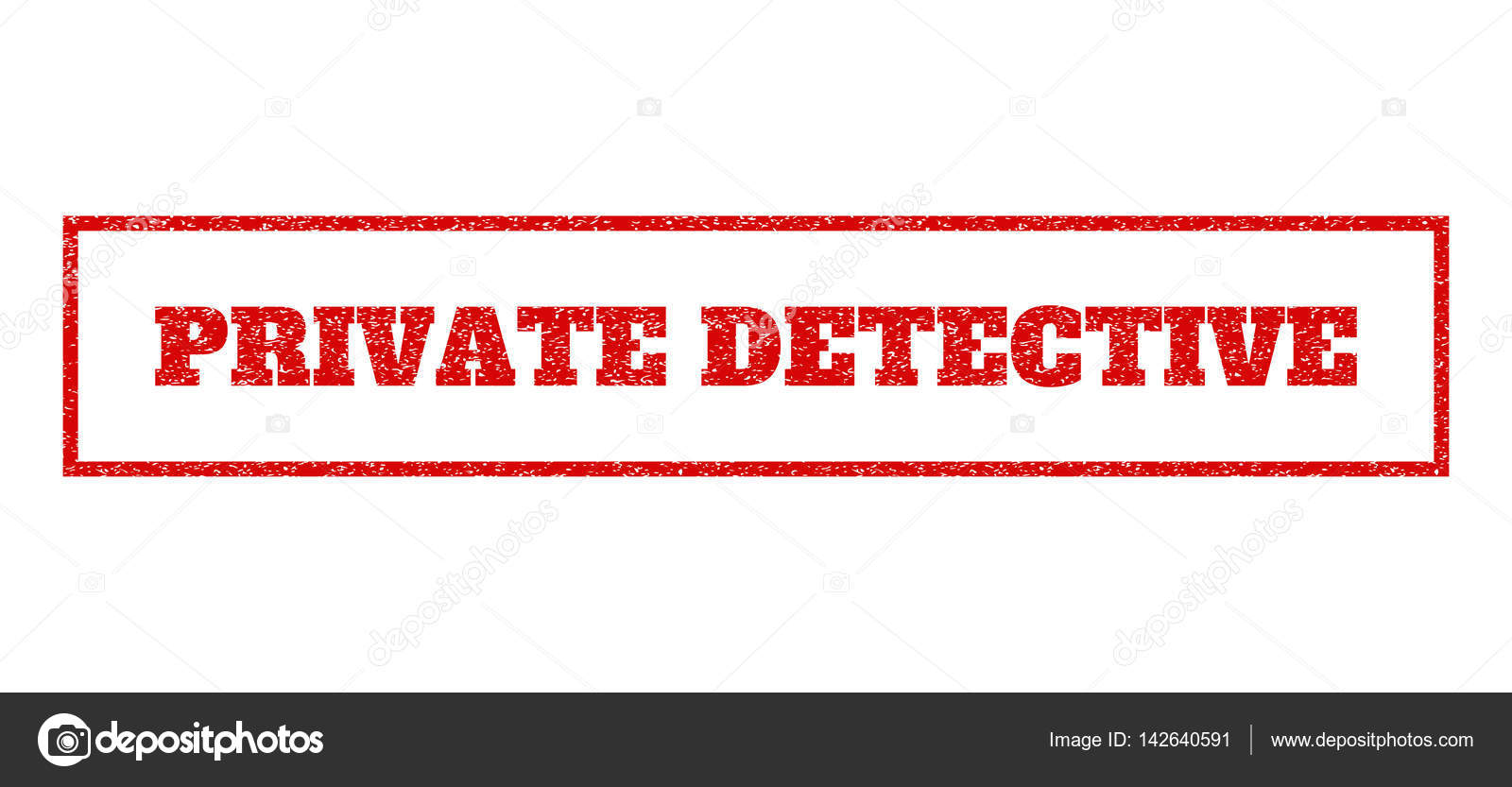 Private Detective Rubber Stamp Stock Vector by ©tatyana.sibcode.com ...