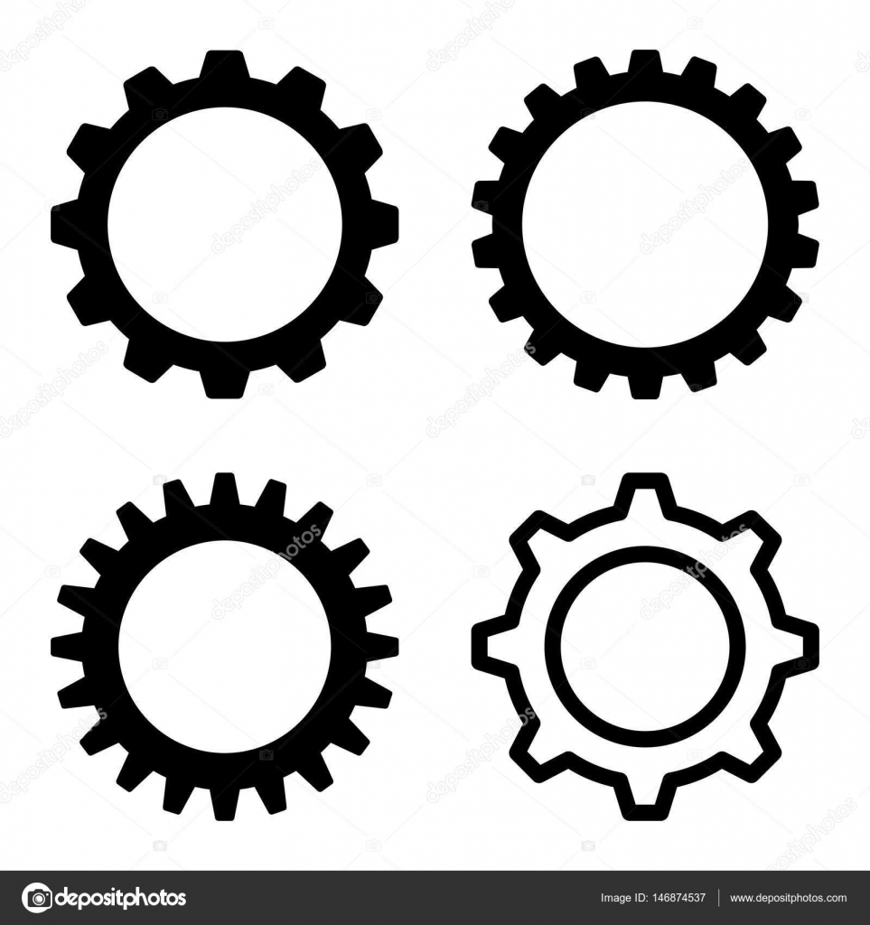 Cog Icon Set Stock Vector Image by ©tatyana.sibcode.com #146874537