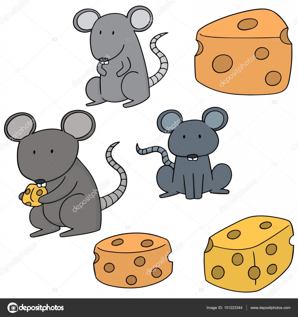 Vector conjunto de ratón Vector de stock #151223344 de ...