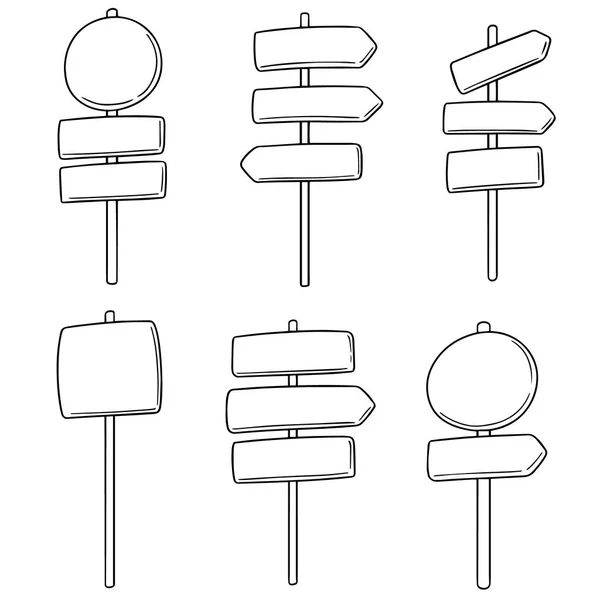 Creative directional sign Vector Art Stock Images | Depositphotos