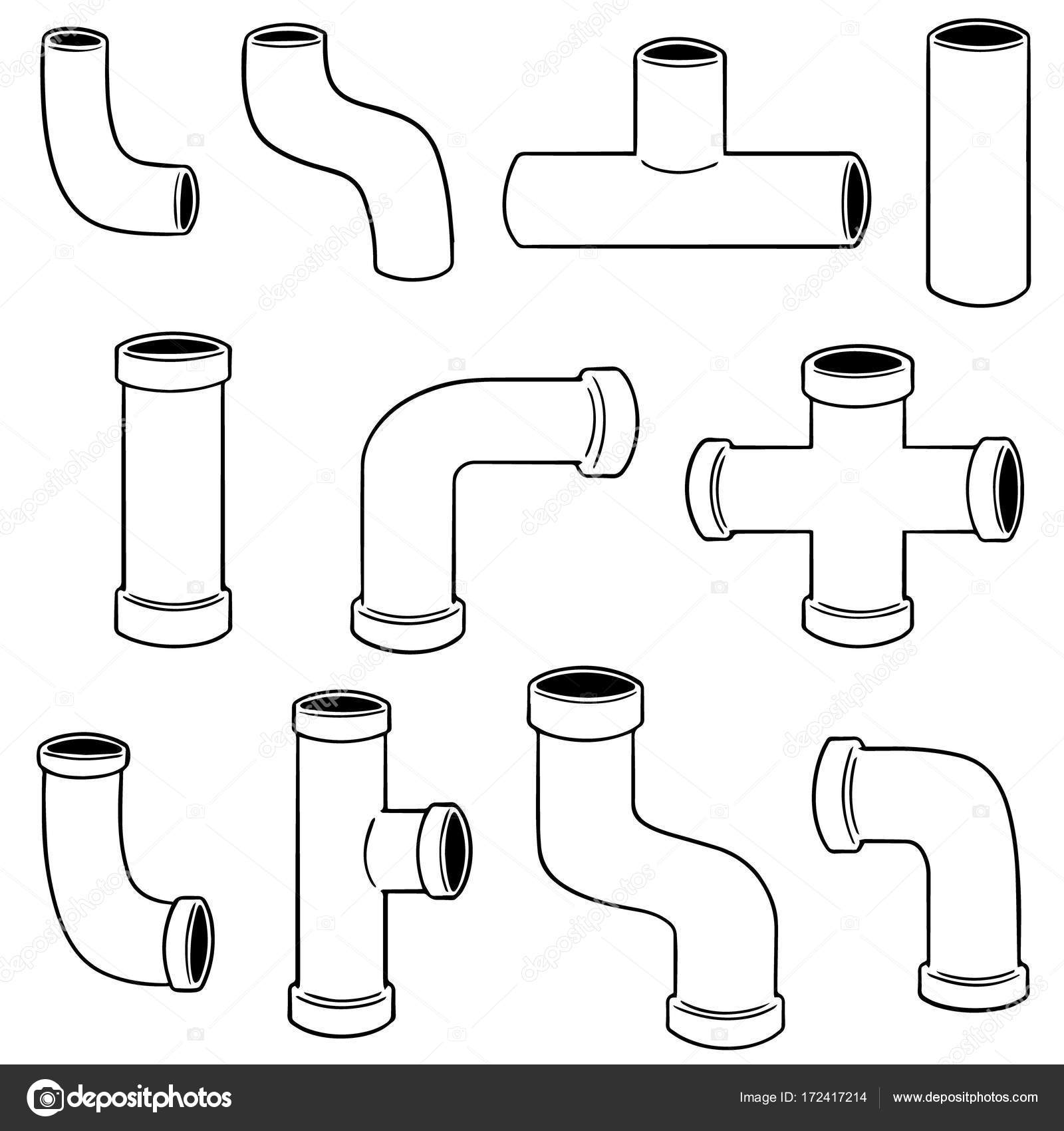 Vector conjunto de tubería Vector de stock por ©ourlifelooklikeballoon ...