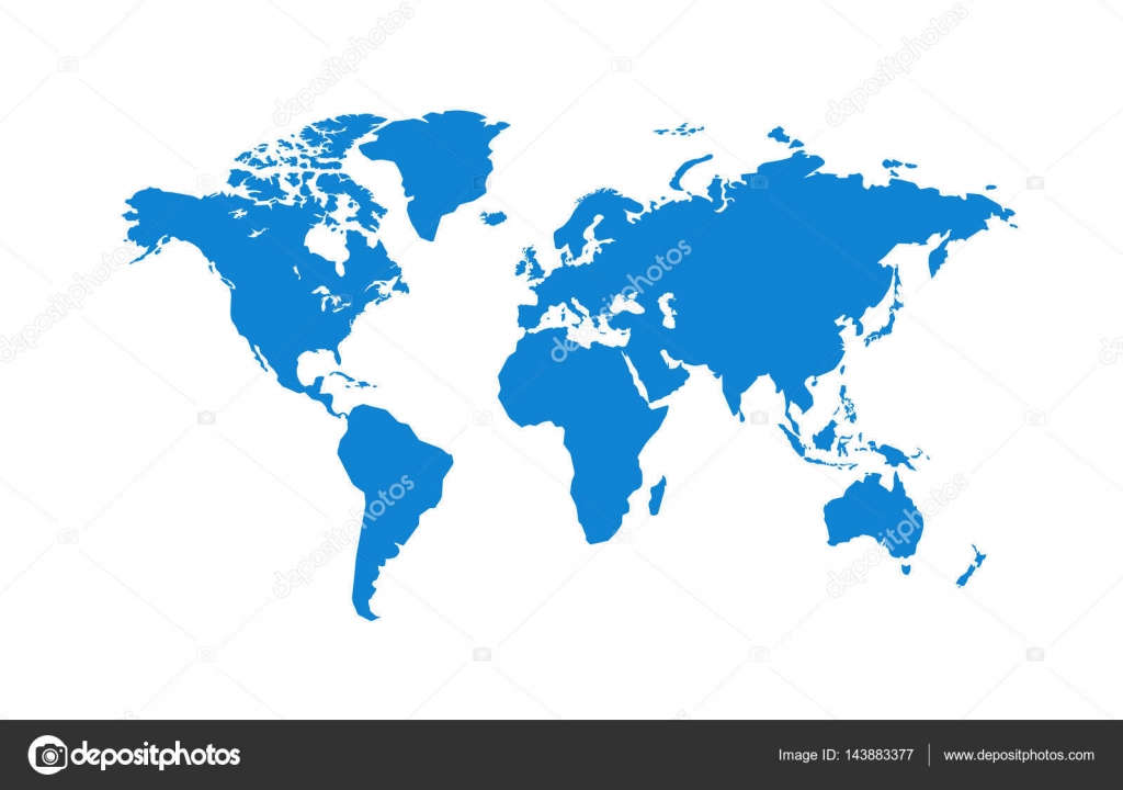 Political World Map vector Illustration. Stock Vector Image by ...
