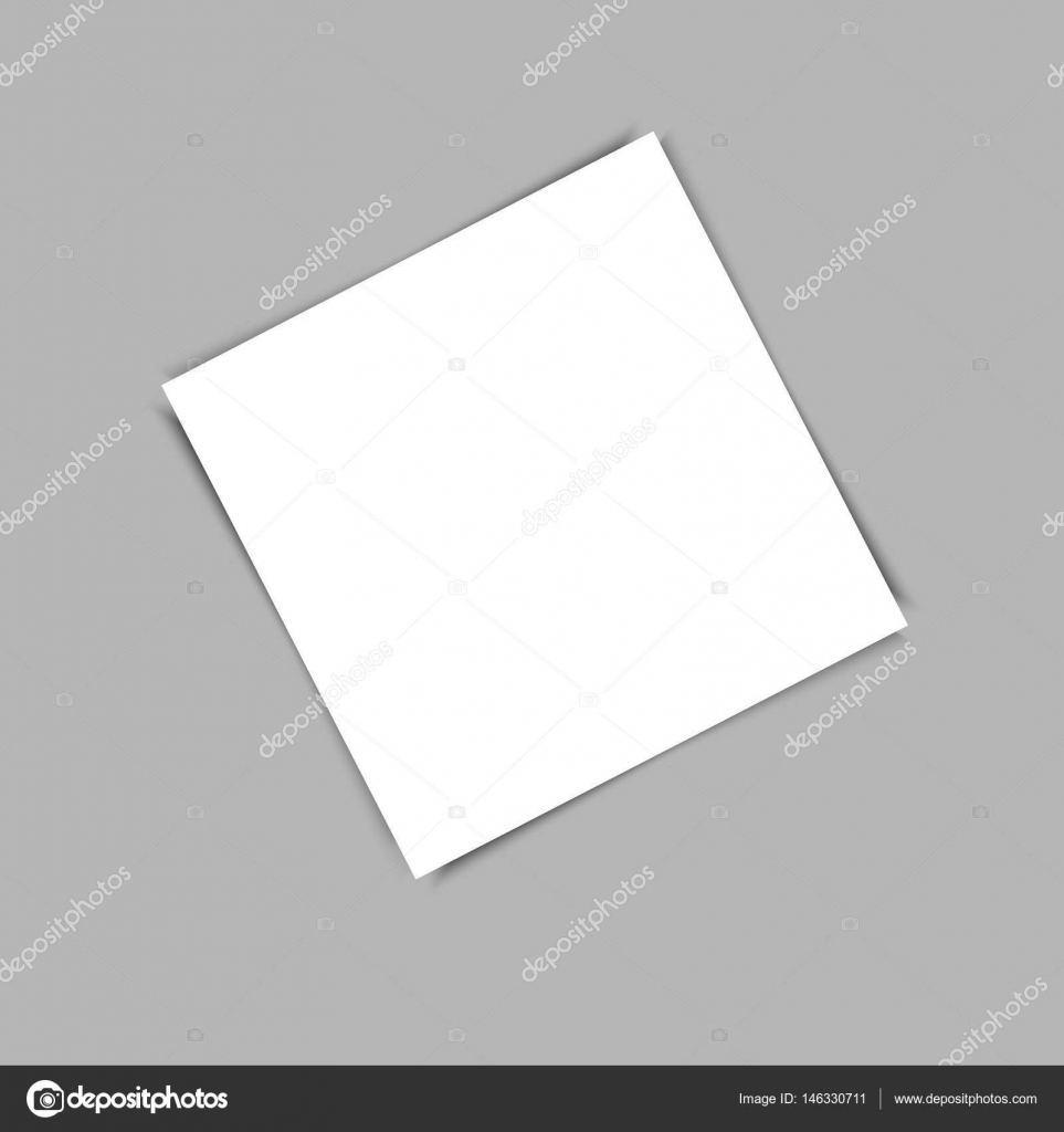 Ilustración de tarjeta de nombre en blanco blanco . Vector de stock por ...