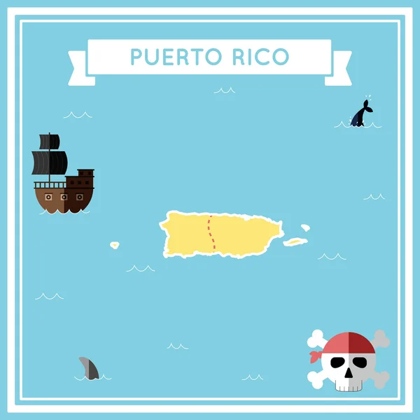 Puerto rico map Vector Art Stock Images | Depositphotos