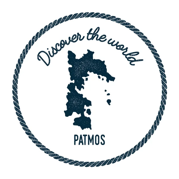 Patmos mapa Vector Art Stock Images | Depositphotos
