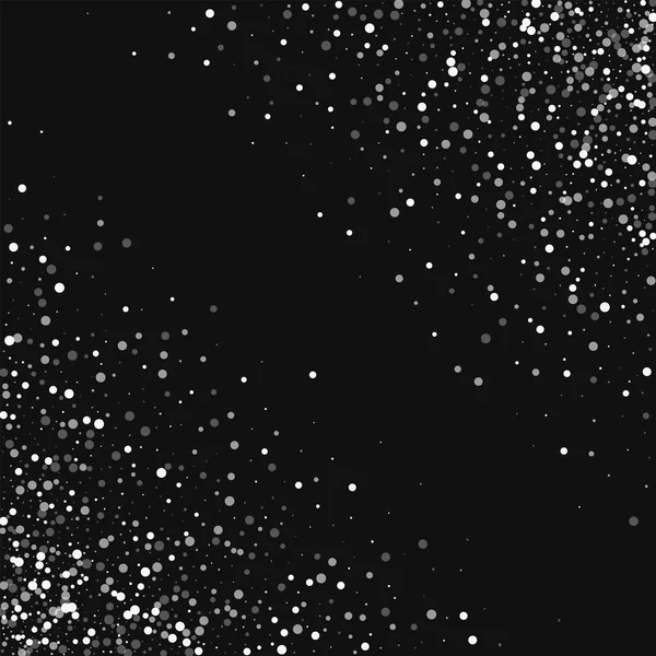 Random falling white dots Abstract circles with random falling white ...