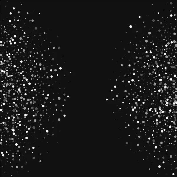 Random falling white dots Abstract circles with random falling white ...