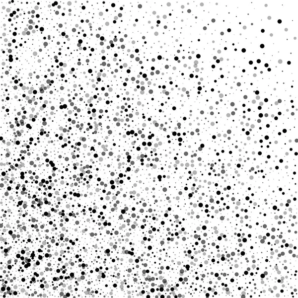 Dense black dots Abstract pattern with dense black dots on white ...