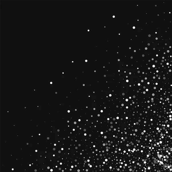 Random falling white dots Abstract circles with random falling white ...