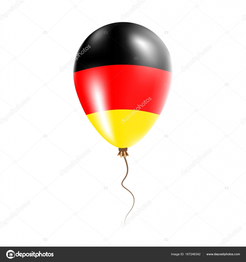 Germany balloon with flag Bright Air Ballon in the Country National ...
